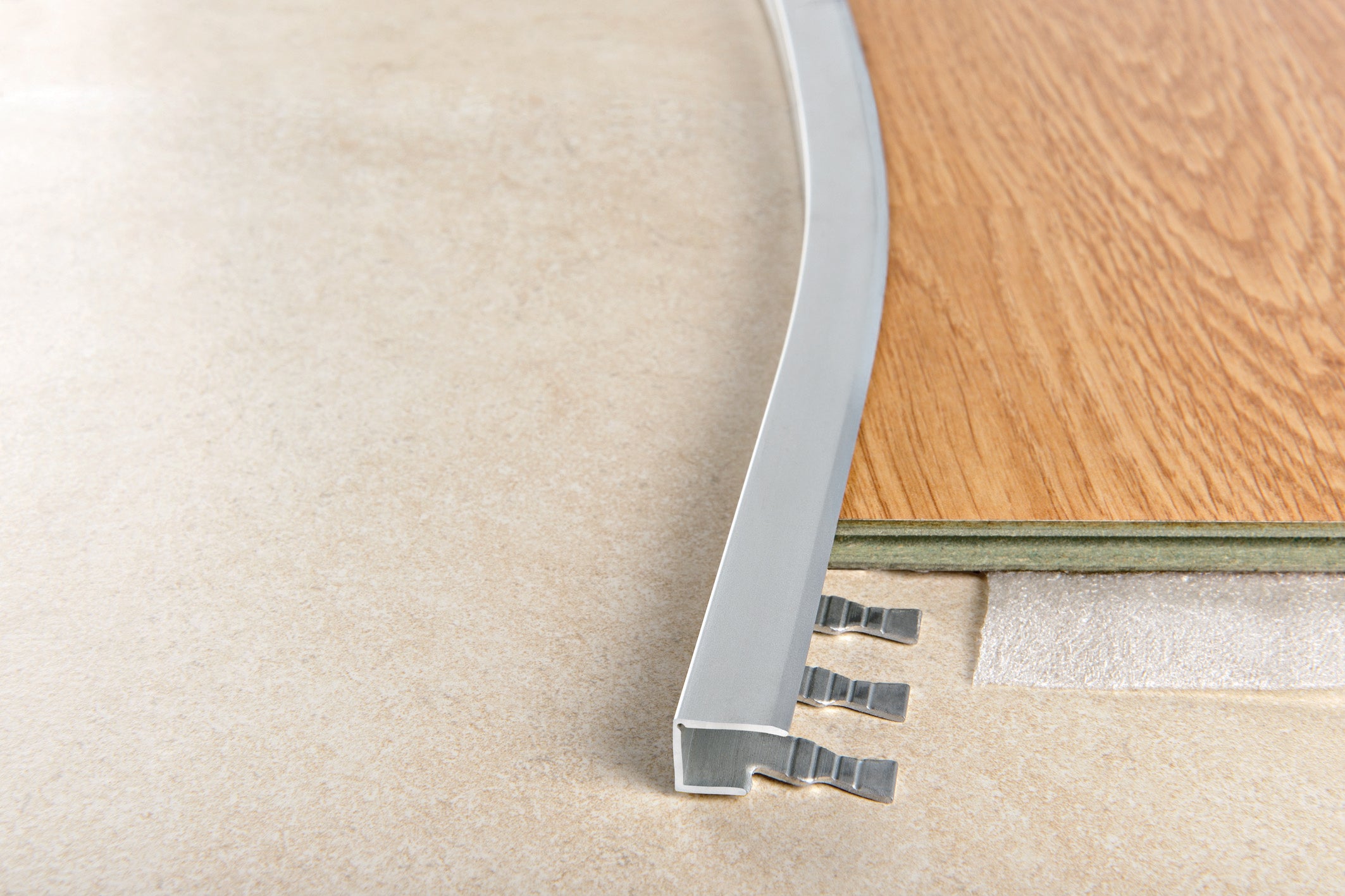 Profil de capat curbabil aluminiu Terminal Curve – Profilo
